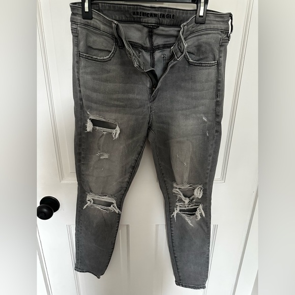Grey Jeans American Eagle